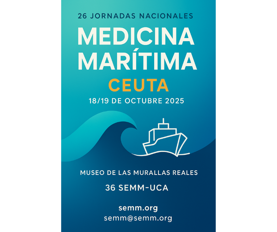 XXVI Jornadas Nacionales de Medicina Marítima, Ceuta, 18-19 Octubre ...